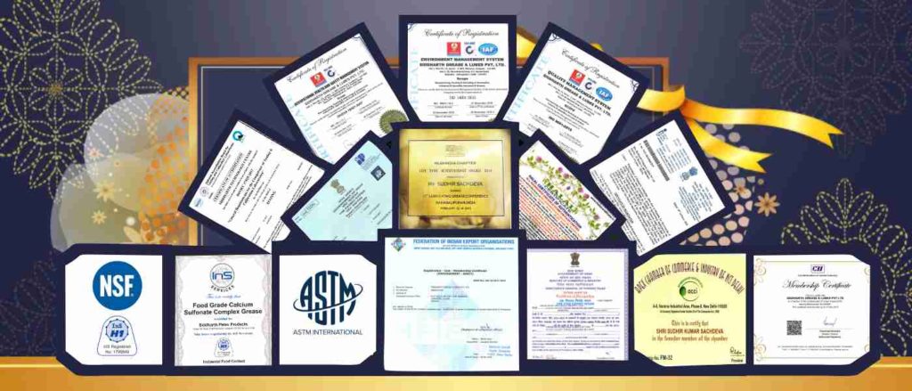 Trinity Lubes | Certification Banner